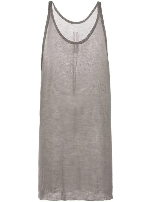 Rick Owens Open-knit Tank Top