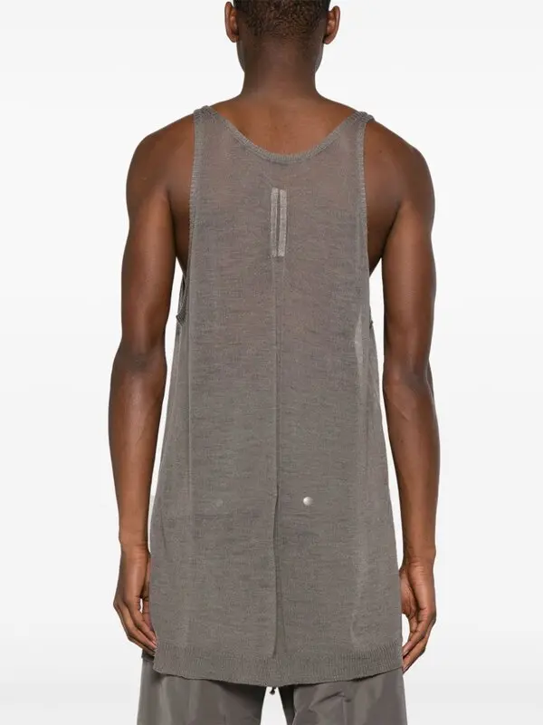 Rick Owens Open-knit Tank Top