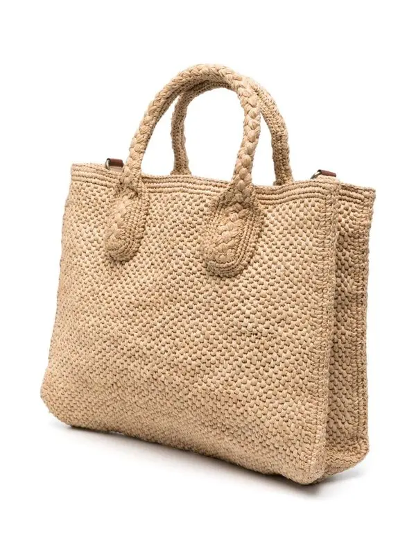 IBELIV Rary Woven Tote - Neutrals