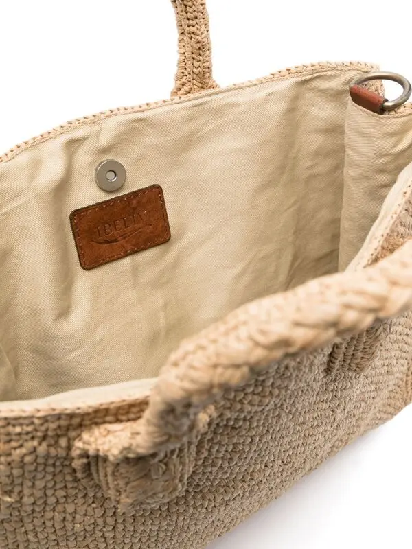 IBELIV Rary Woven Tote - Neutrals