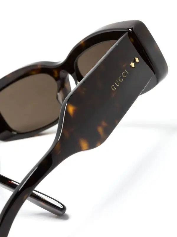 Gucci Rectangle-frame Sunglasses