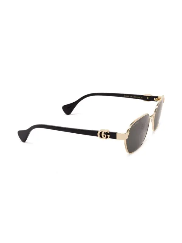 Gucci Round-frame Sunglasses - Gold