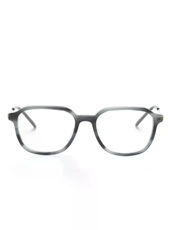 Gucci Tortoiseshell Square-frame Glasses - Grey