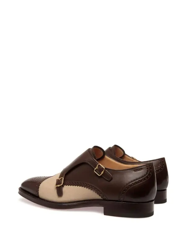 bally monk strap brown 9.5 B Bally Burlington Single Monk Strap Full Leather Loafer, Made  main image 2