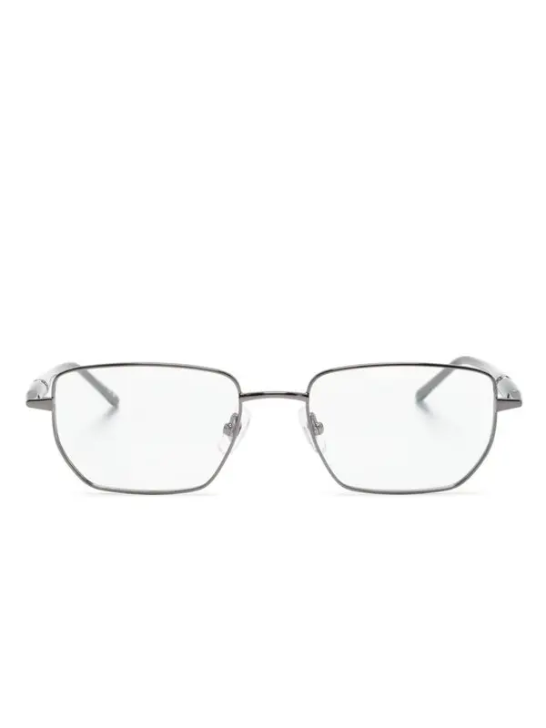 Montblanc Rectangle Frame Glasses - Silver
