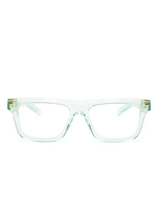 Gucci Square-frame Glasses - Green
