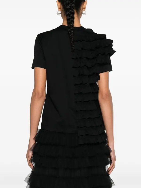 Noir Kei Ninomiya Ruffled-layer T-shirt