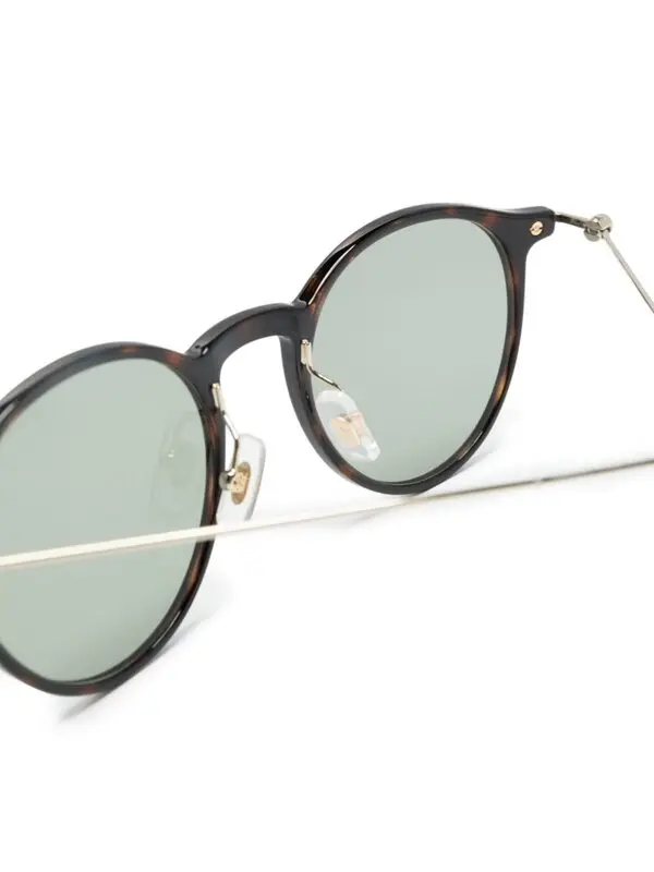 Montblanc Round-Frame Glasses In Silver - 13% Off | Editorialist