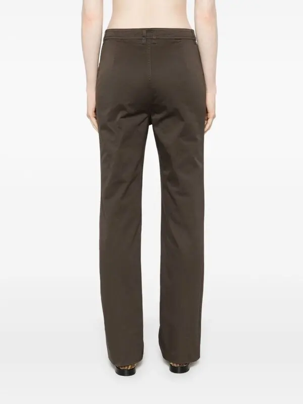 Saint Laurent Straight-leg Trousers - Brown