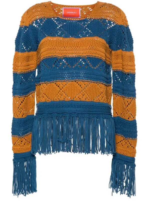 La DoubleJ Playa Cotton Jumper - Blue