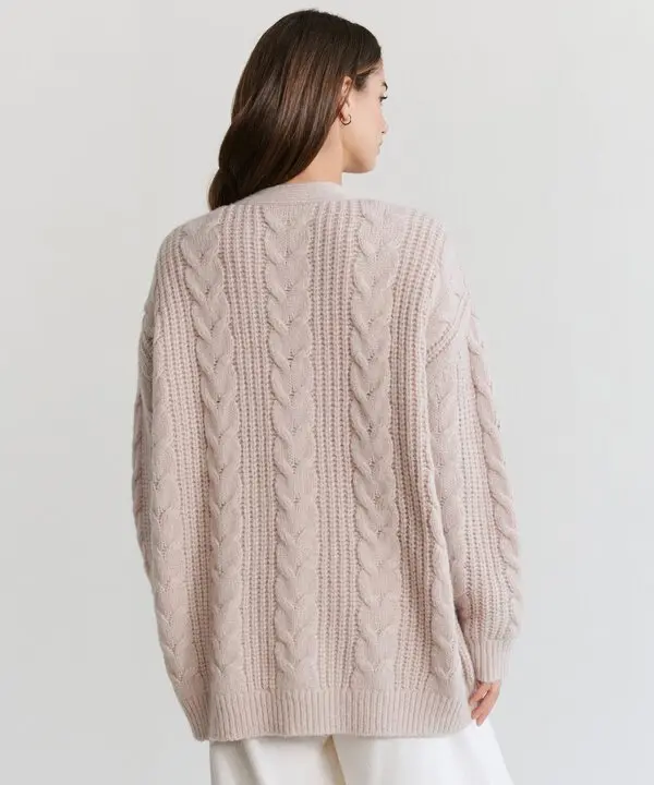 Jenni Kayne Cable Cocoon Cardigan Sweater