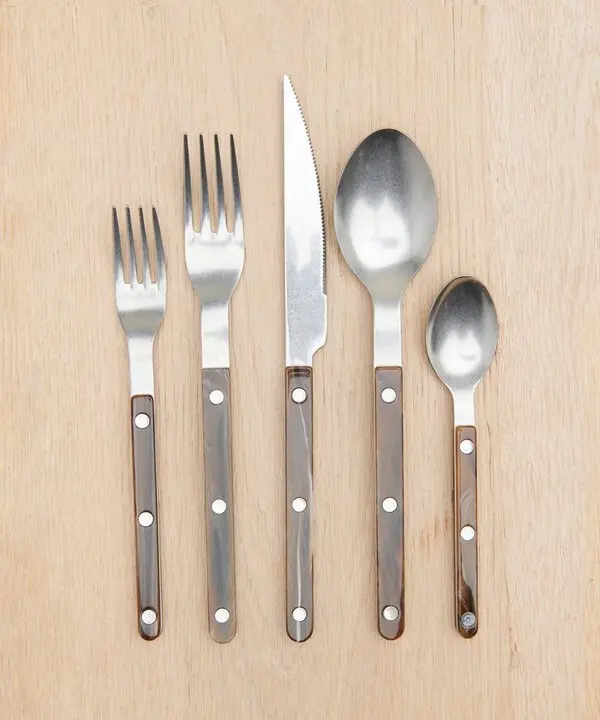 SABRE Bistro Vintage Finish Cutlery Set - Brown
