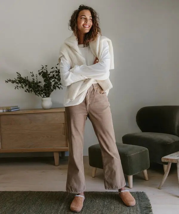 Jenni Kayne Shearling-lined Moc Clog