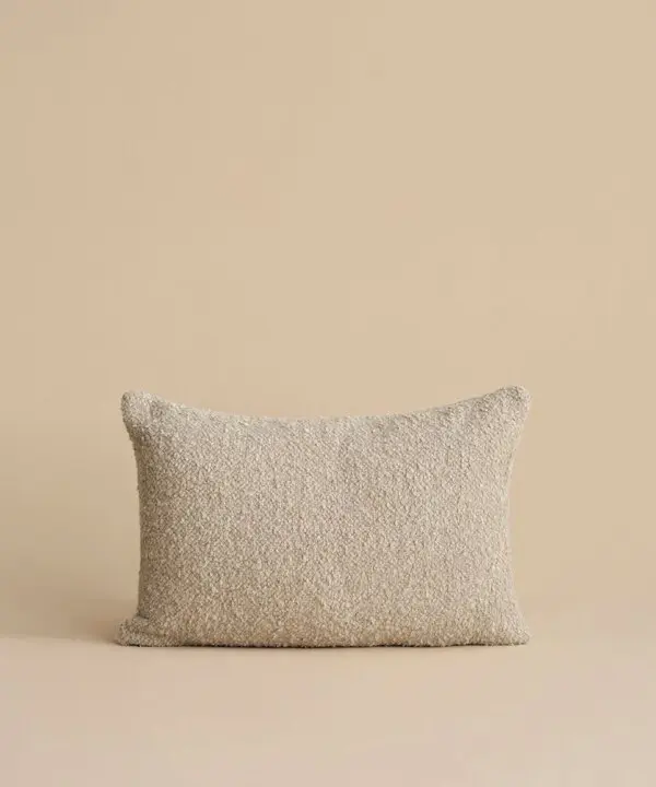 Jenni Kayne Nell Boucle Lumbar Pillow - Tan