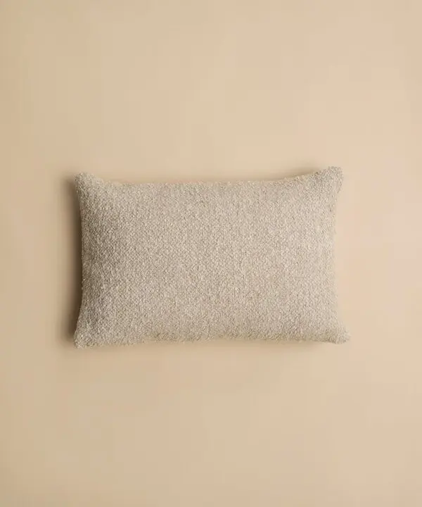 Jenni Kayne Nell Boucle Lumbar Pillow - Tan