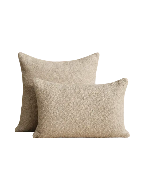 Jenni Kayne Nell Boucle Lumbar Pillow - Tan