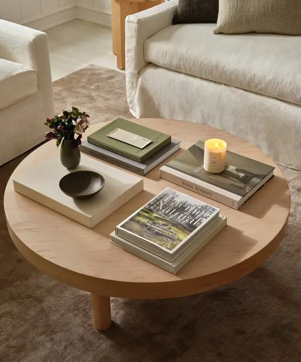 Jenni Kayne Bay Coffee Table - White,alder