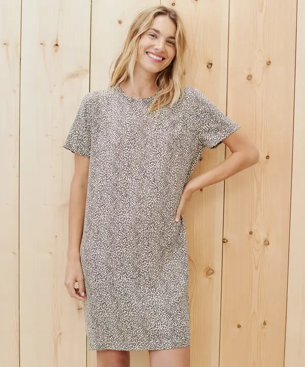 Jenni Kayne T-shirt Dress - Leopard
