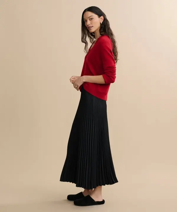 Jenni Kayne Pleated Skirt - Black