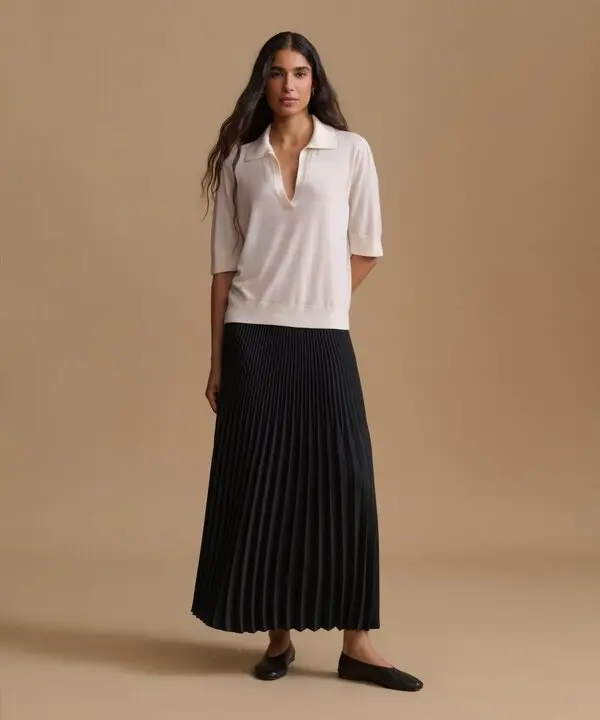 Jenni Kayne Pleated Skirt - Black
