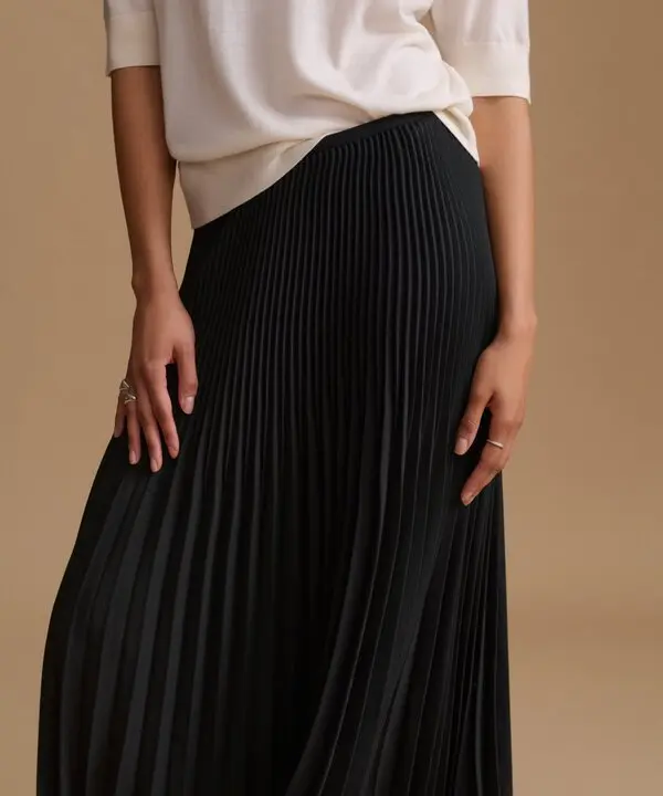 Jenni Kayne Pleated Skirt - Black