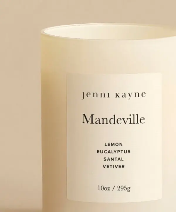 Jenni Kayne Mandeville Glass Candle