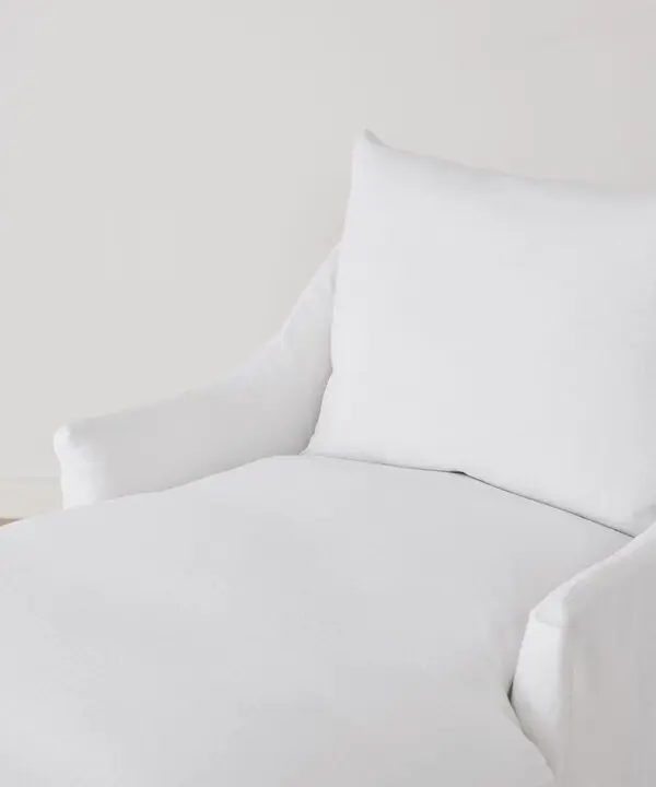 Jenni Kayne Miramar Chaise Slipcover - White