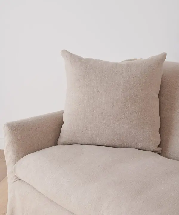 Jenni Kayne Miramar Sofa Slipcover - Flax Linen