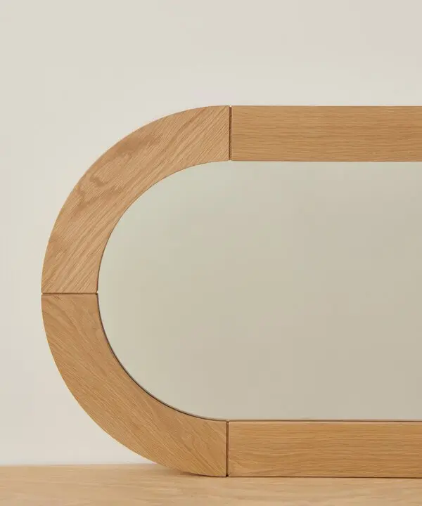 Jenni Kayne Oak Oval Mirror