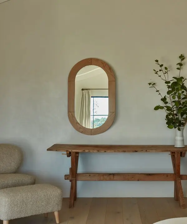 Jenni Kayne Oak Oval Mirror