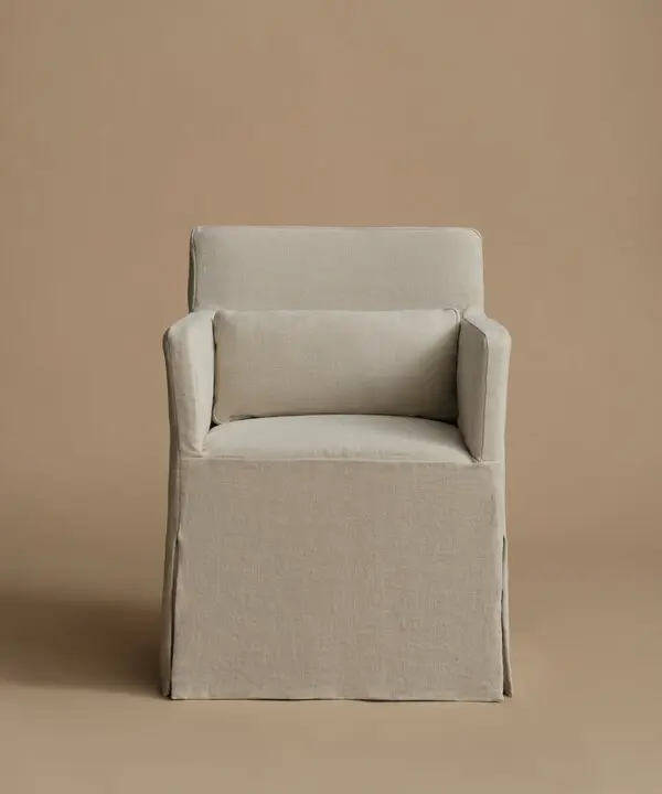 Jenni Kayne Sunset Dining Arm Chair - Tan