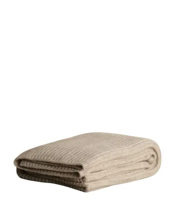 Jenni Kayne Wool Fisherman Throw - Oatmeal