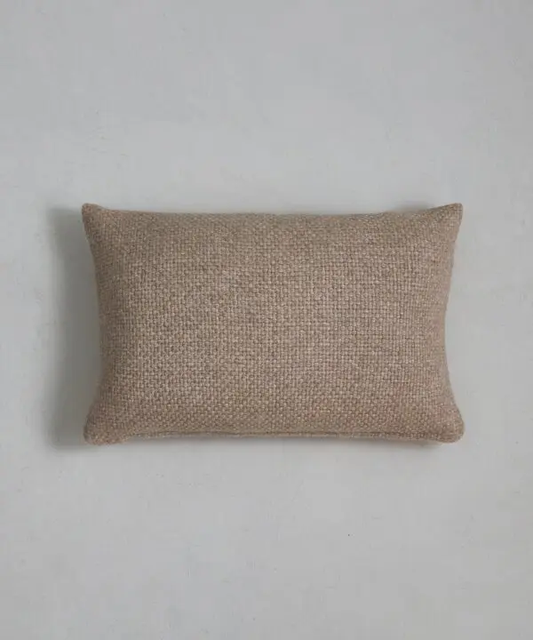 Jenni Kayne Alpaca Basketweave Lumbar Pillow - Oatmeal