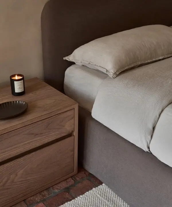 Jenni Kayne Dusk Linen Fitted Sheet