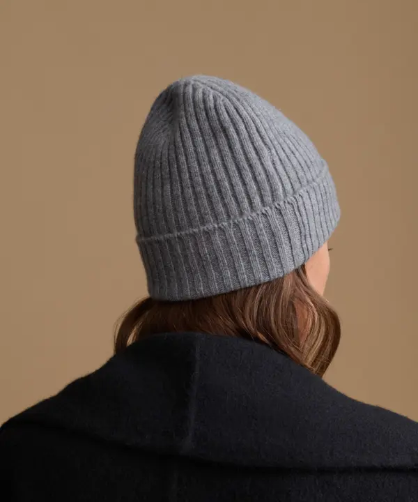 Jenni Kayne Cashmere Beanie - Grey
