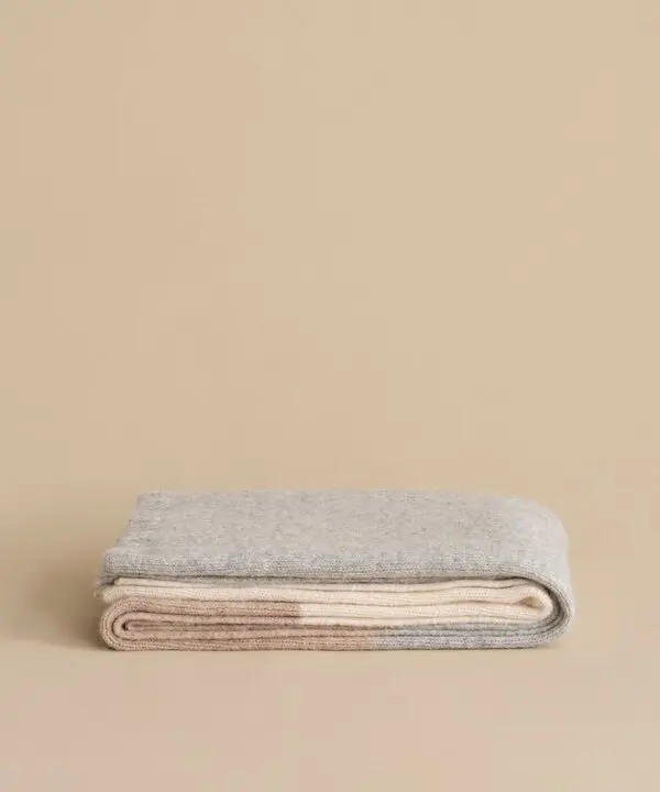 Jenni Kayne Alpaca Colorblock Throw Pillow