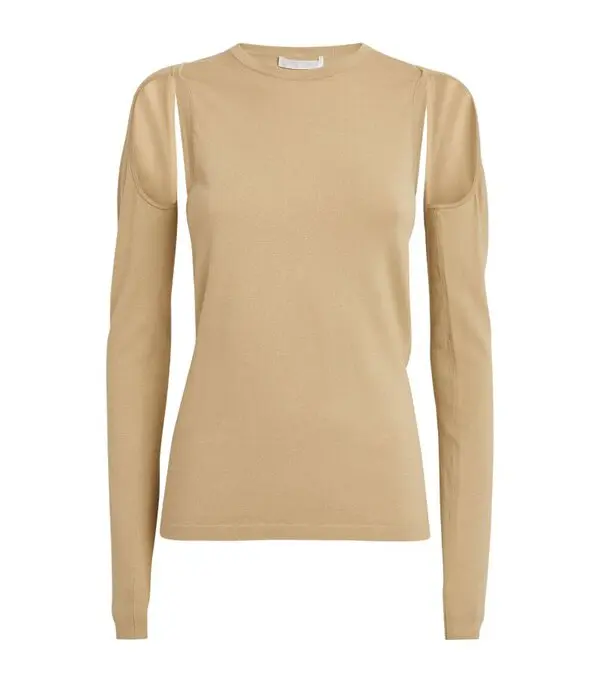 Helmut Lang Cut-out T-shirt