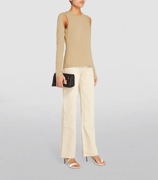 Helmut Lang Cut-out T-shirt