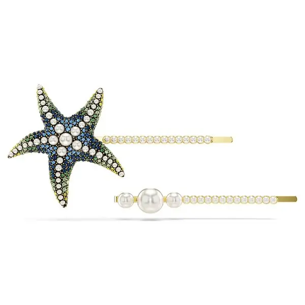 SWAROVSKI Idyllia Hair Pin Set - Blue
