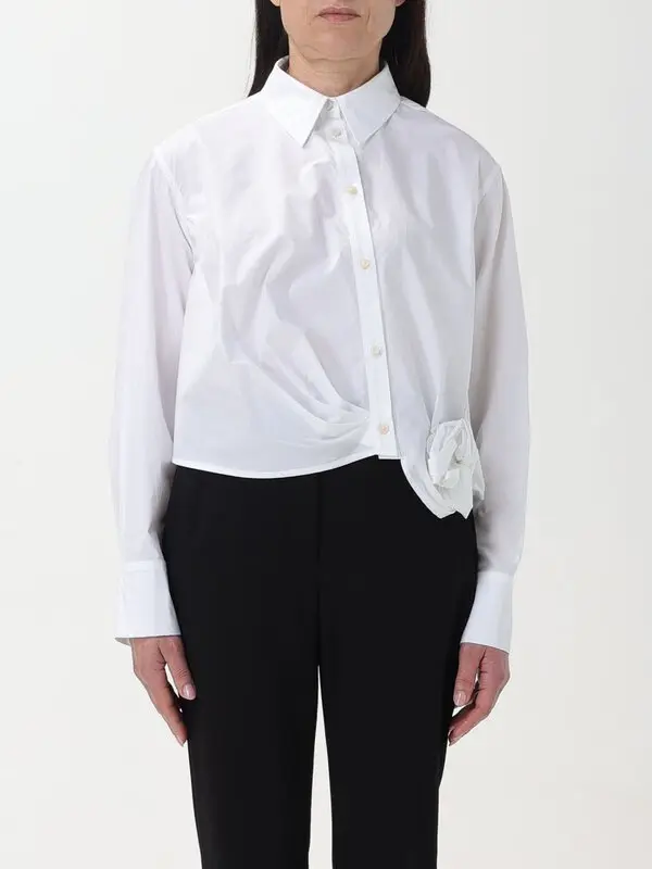 Malìparmi Shirt With Draped Detail