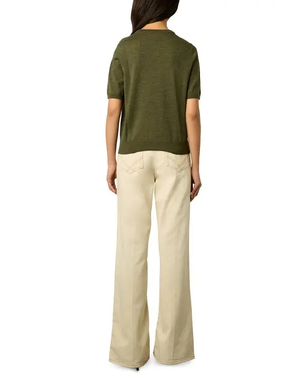 Gerard Darel Lysea Wool Tee - Khaki