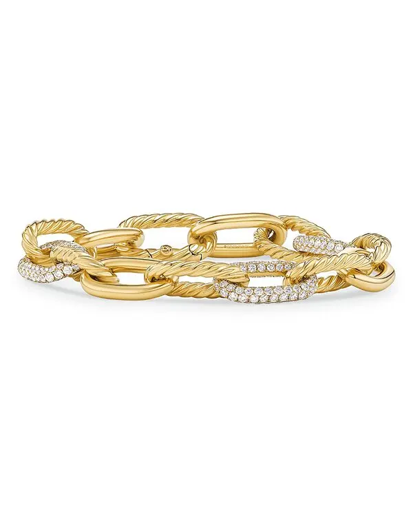 David Yurman Dy Madison Chain Bracelet - Gold