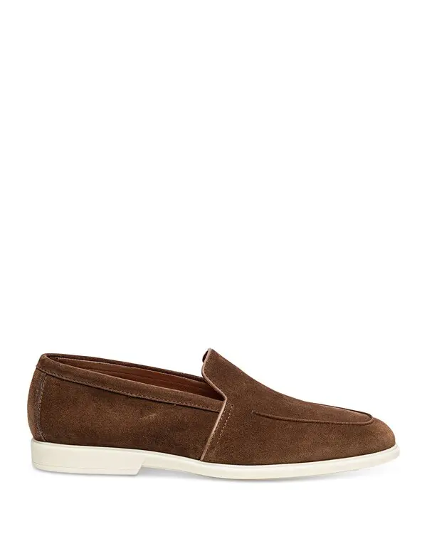 Santoni Malibu Slip-on Loafers - Medium Brown