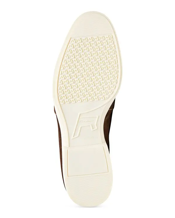 Santoni Malibu Slip-on Loafers - Medium Brown