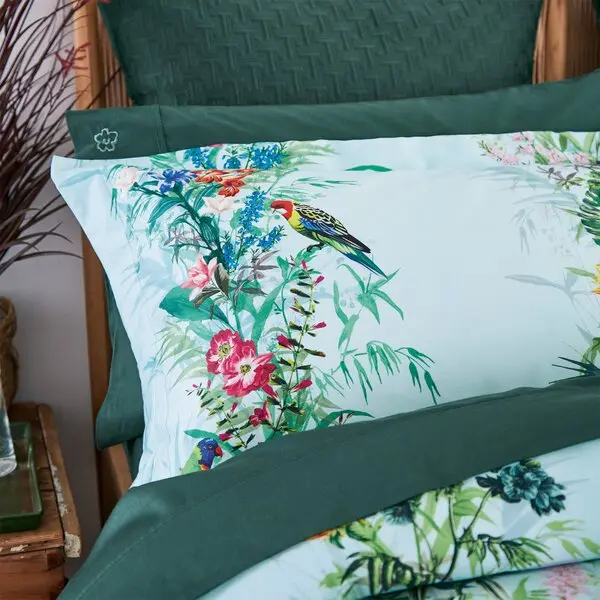 Ted Baker London Tropical Elevations Cotton Duvet Cover Set, Full/queen