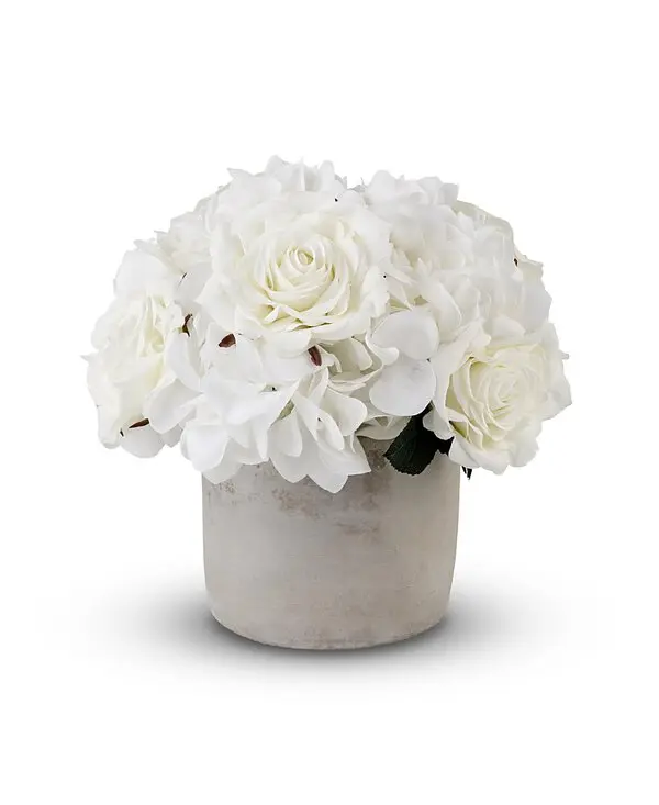 COCOBELLA Riley Real Touch Arrangement - White