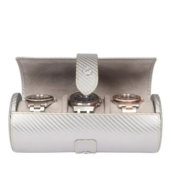 RAPPORT LONDON Carbon Three Watch Roll