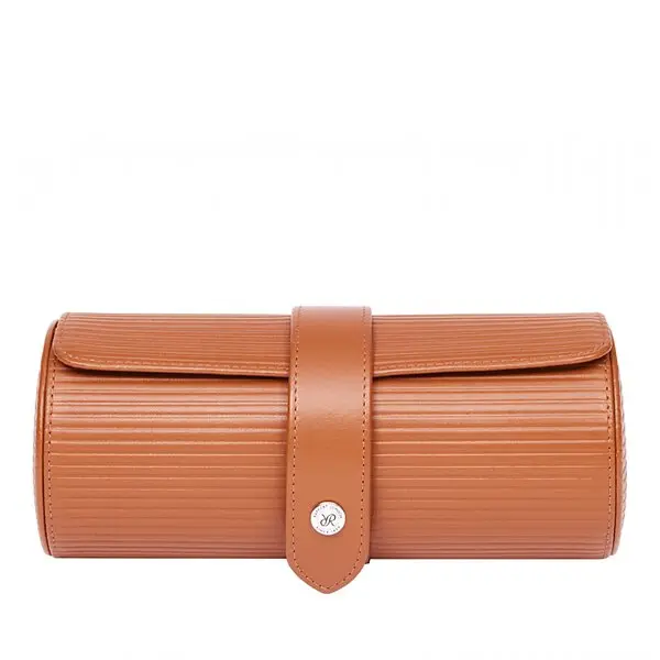 RAPPORT LONDON Three Watch Roll - Brown