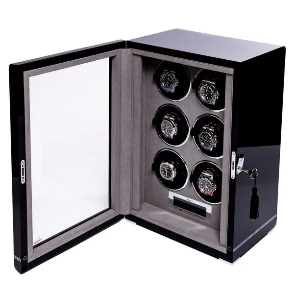 RAPPORT LONDON Formula Six Watch Winder - Black