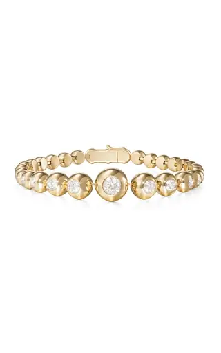 Melissa Kaye Audrey 18k Yellow Diamond Tennis Bracelet